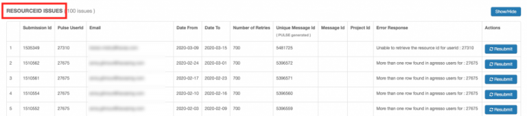 How to use the Timesheet Error Resolution Report to Resolve Timesheet ...