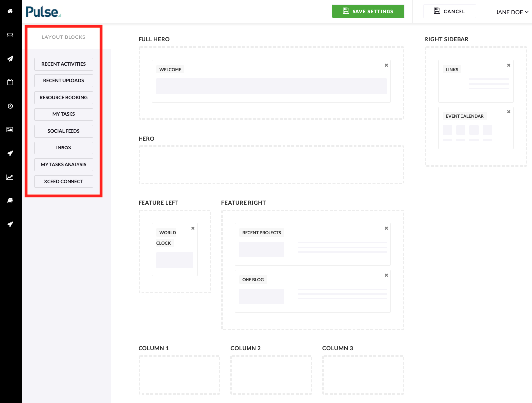 How to adjust your Home Dashboard - Pulse