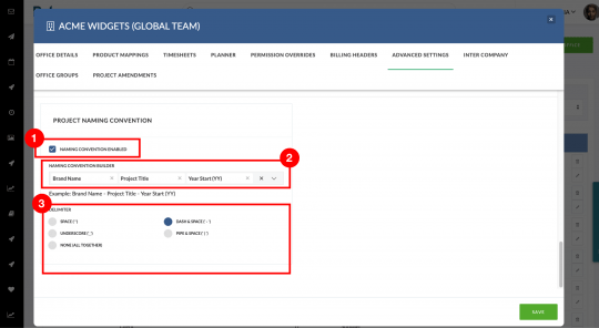 Automatic Project Naming Conventions for your Office - Pulse