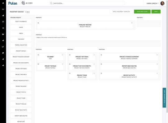 Controlling the Visibility of Passport Widgets - Pulse