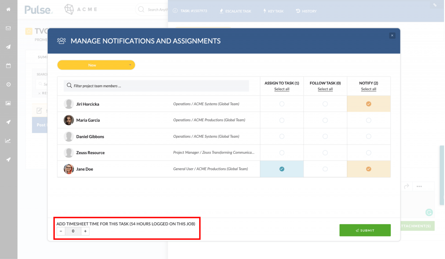 You can now Log Your Time on Tasks! - Pulse
