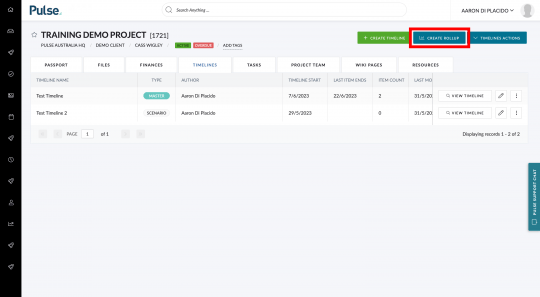 Roll-Ups - Pulse Project Management Software