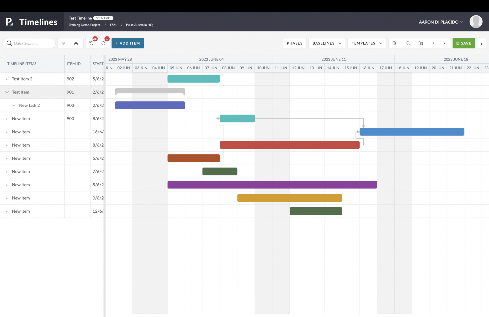 What are Timelines? - Pulse Project Management Software
