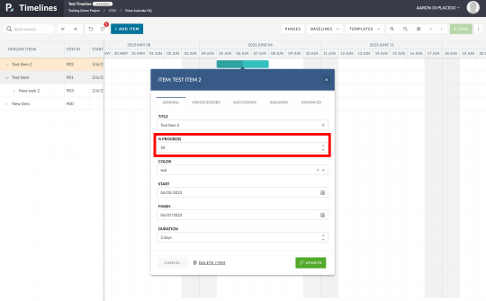 Progress - Pulse Project Management Software